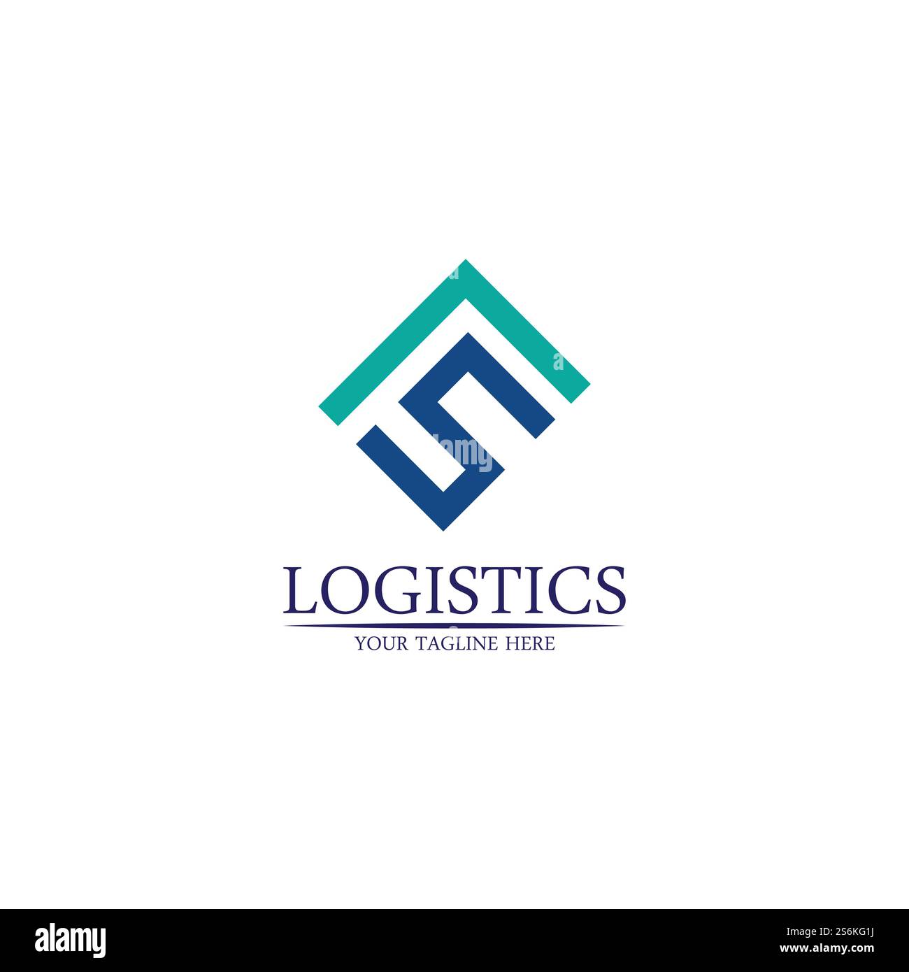 Logistics emblem transportation company Cut Out Stock Images & Pictures ...