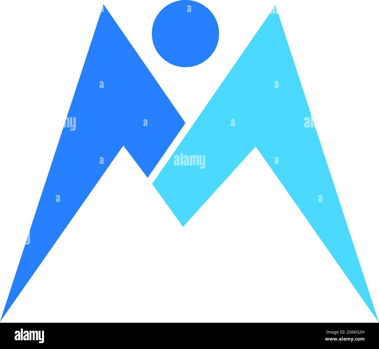 M people logo and symbol template vector Stock Vector Image & Art - Alamy