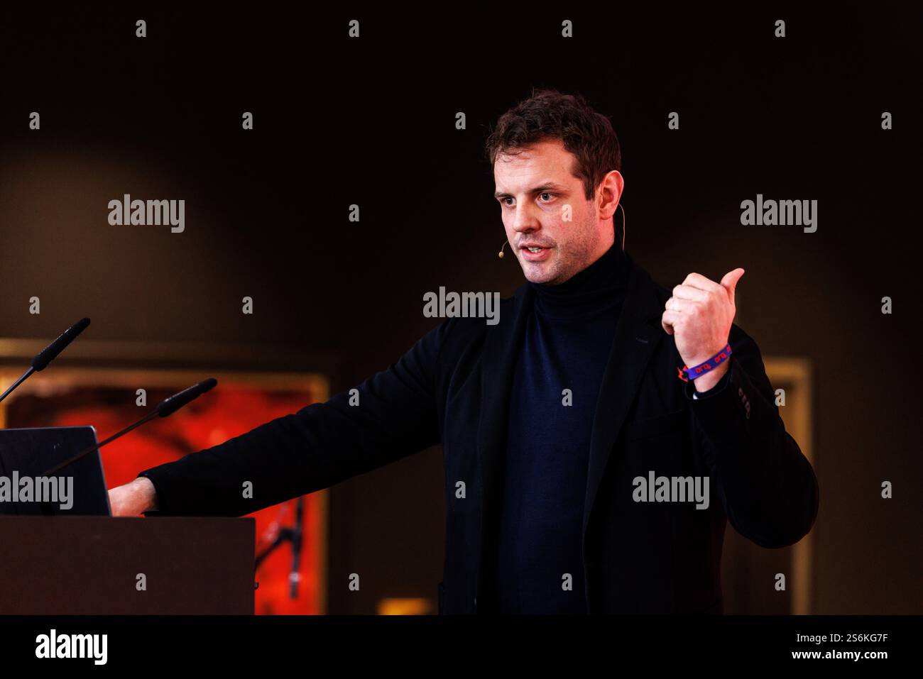Munich, Germany. 17th Jan, 2025. Colin Jarvis, OpenAI, will be speaking ...