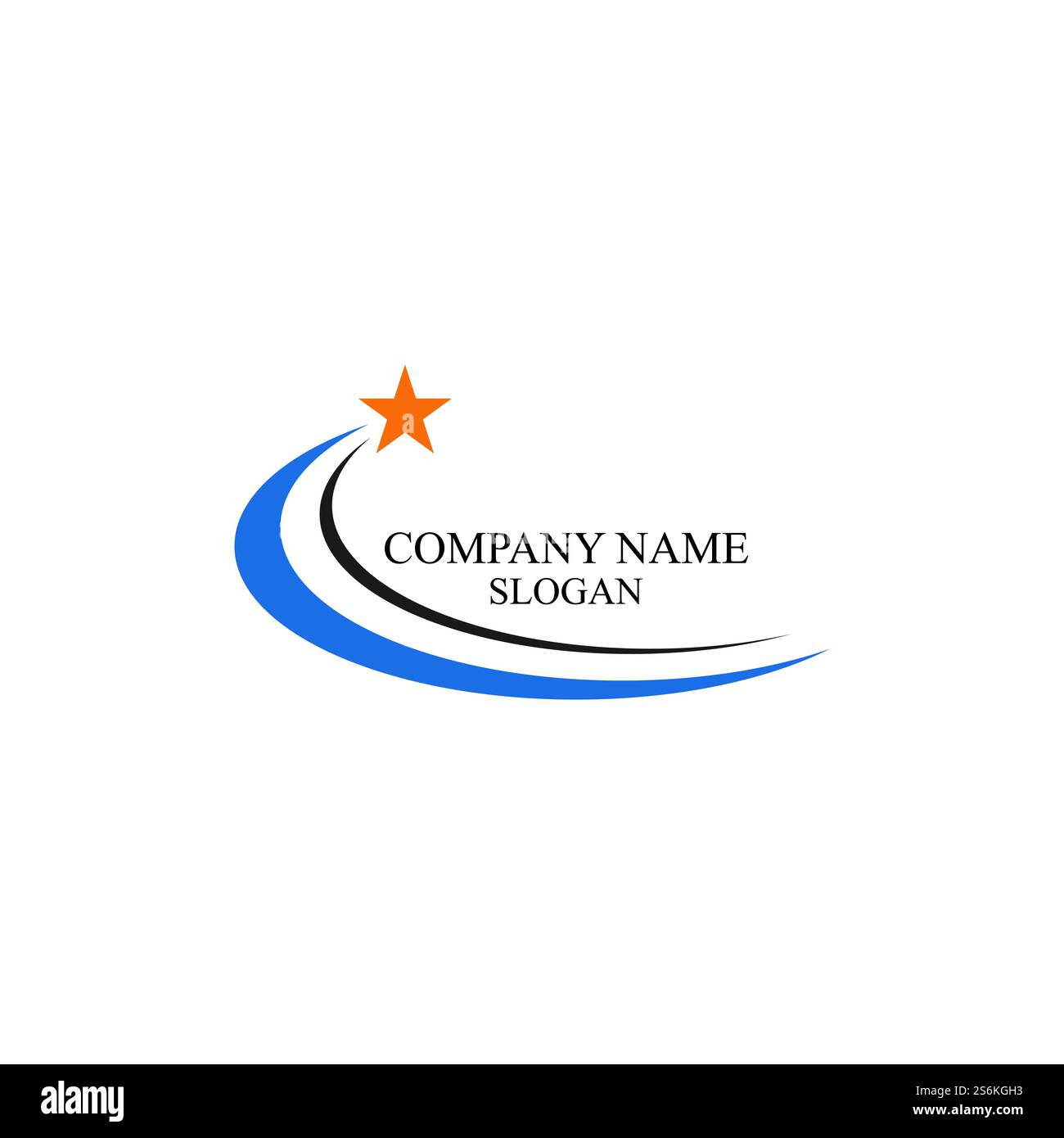 circle and star logo vector illustration template design Stock Vector ...