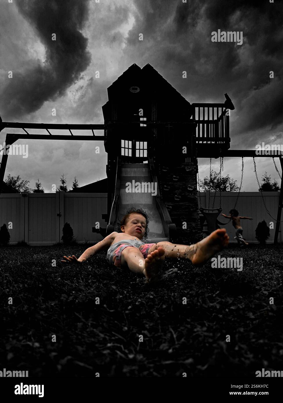 Slide in storm hi-res stock photography and images - Alamy