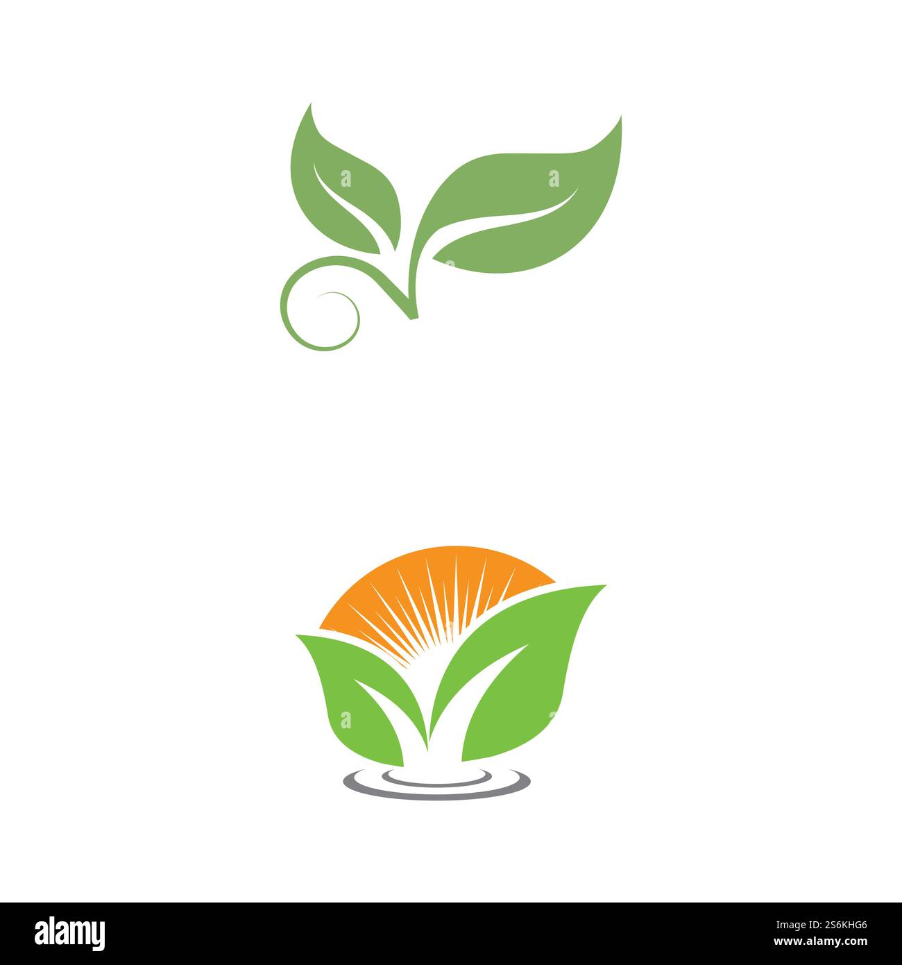 Leaf and Shutter Lens Aperture for Nature Photographer logo design ...