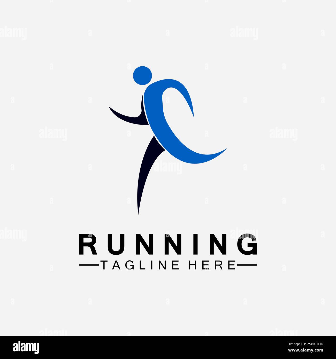 Running people logo symbol vector illustration design.Healthy running ...