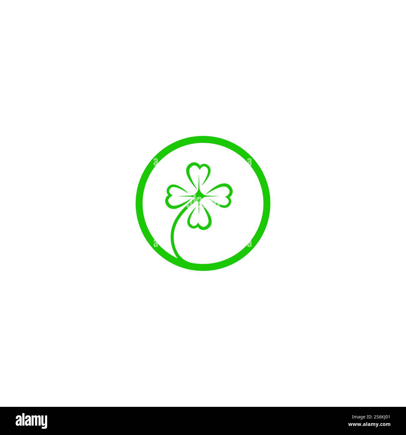 Clover leaf logo icon design template vector Stock Vector Image & Art ...