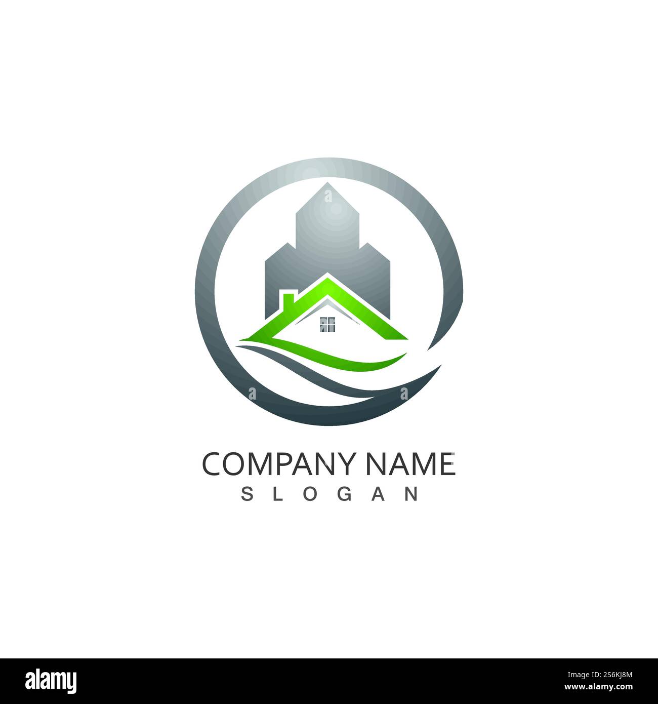 Home and Building Business Property Logo Template Stock Vector Image ...