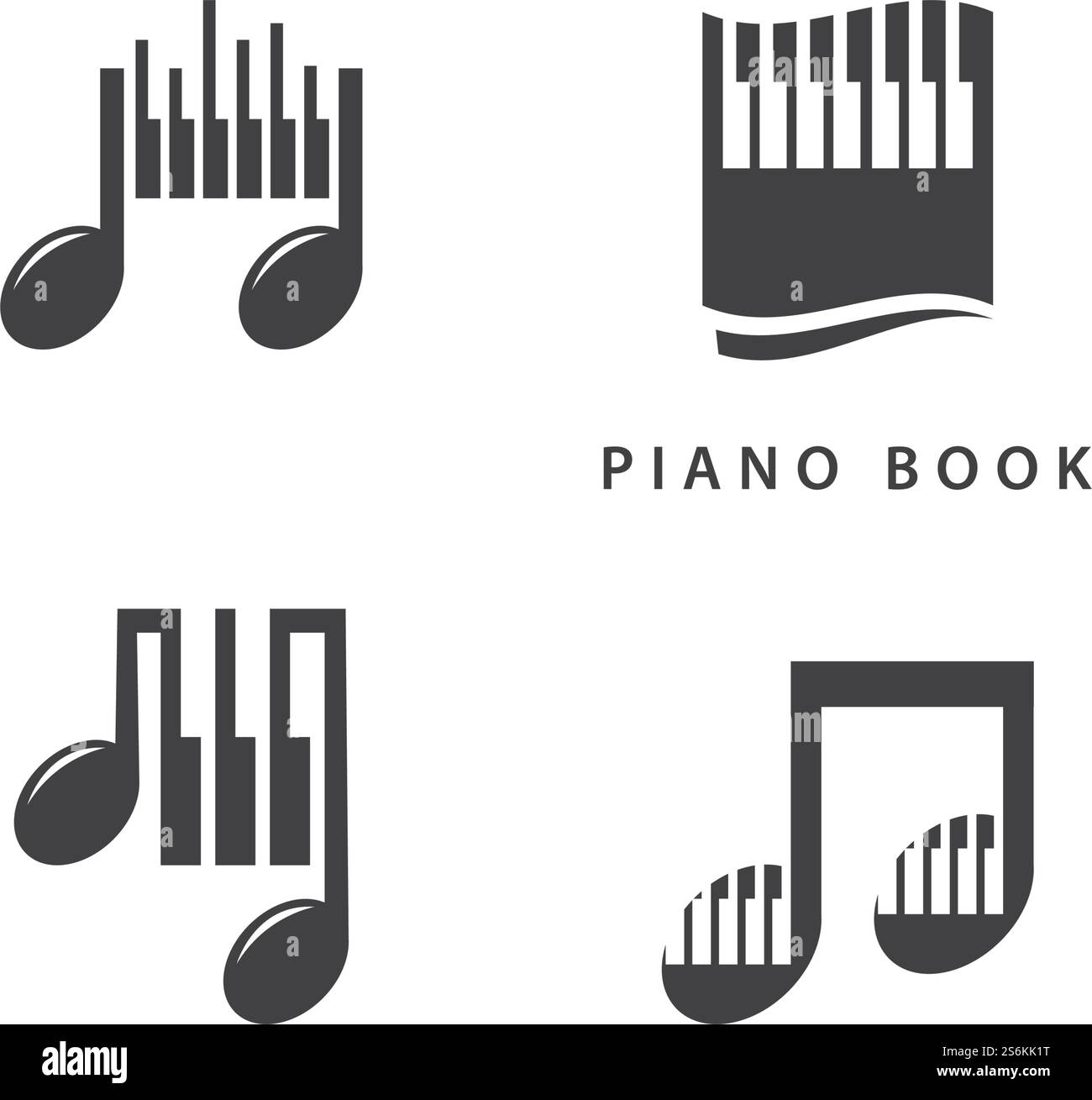 Music note piano vector ilustration flat design Stock Vector Image ...