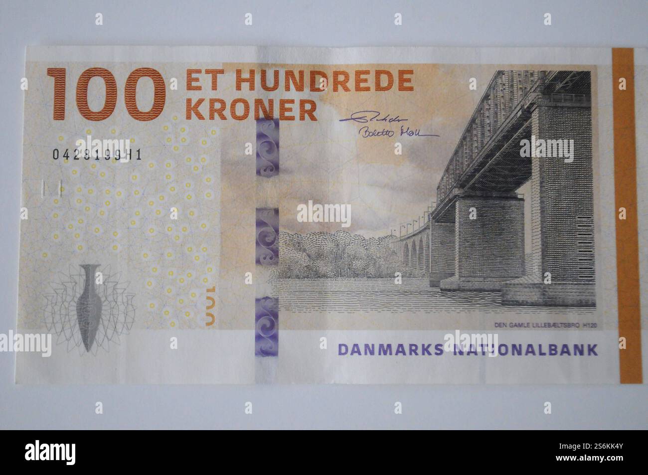 Copenhagen/ Denmark/17 JANUARY 2025/Danish kroner notes or bills and ...