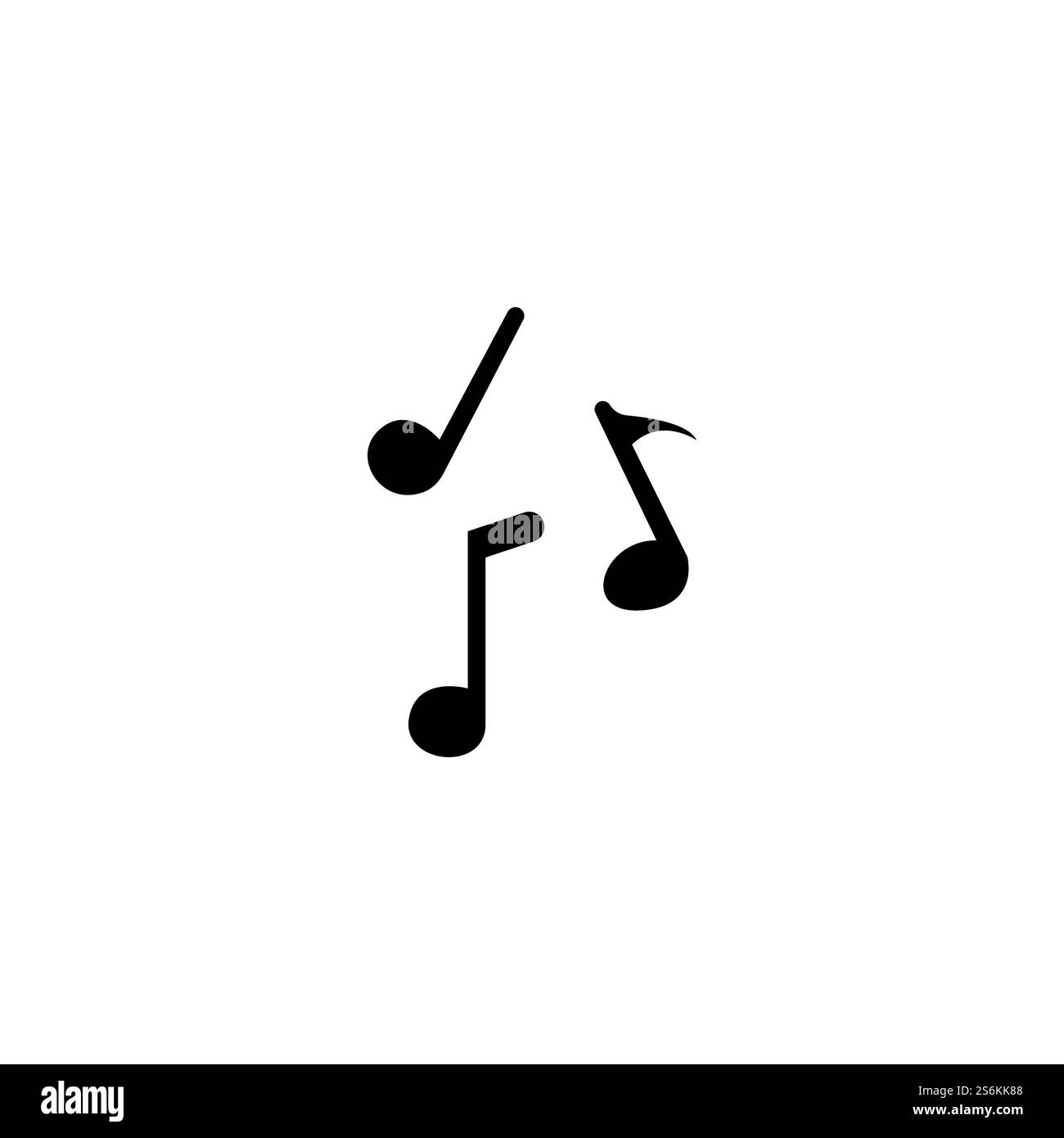Music note symbols logo and icons template Stock Vector Image & Art - Alamy