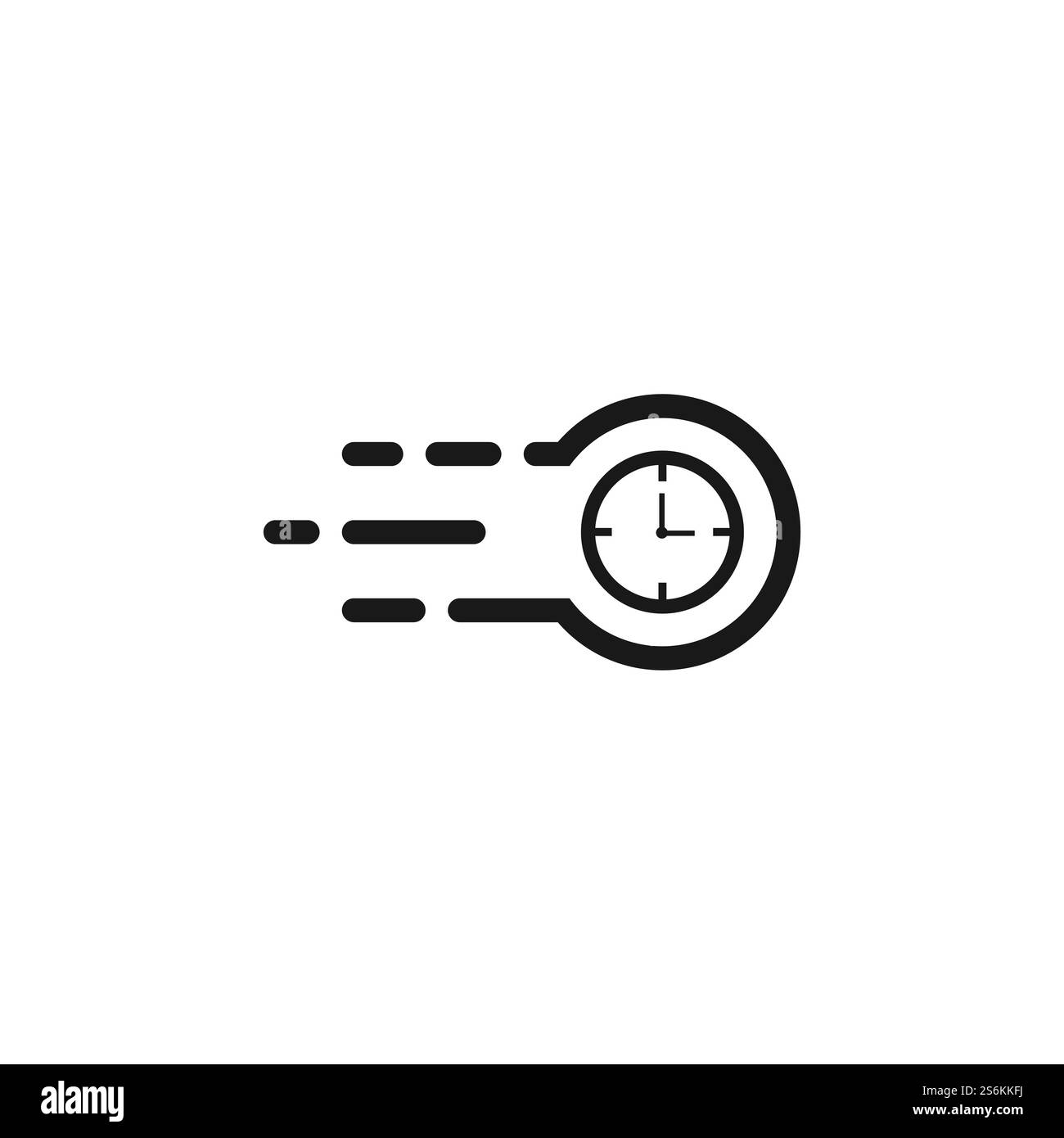 Fast Time Icon Logo Design vector Stock Vector Image & Art - Alamy