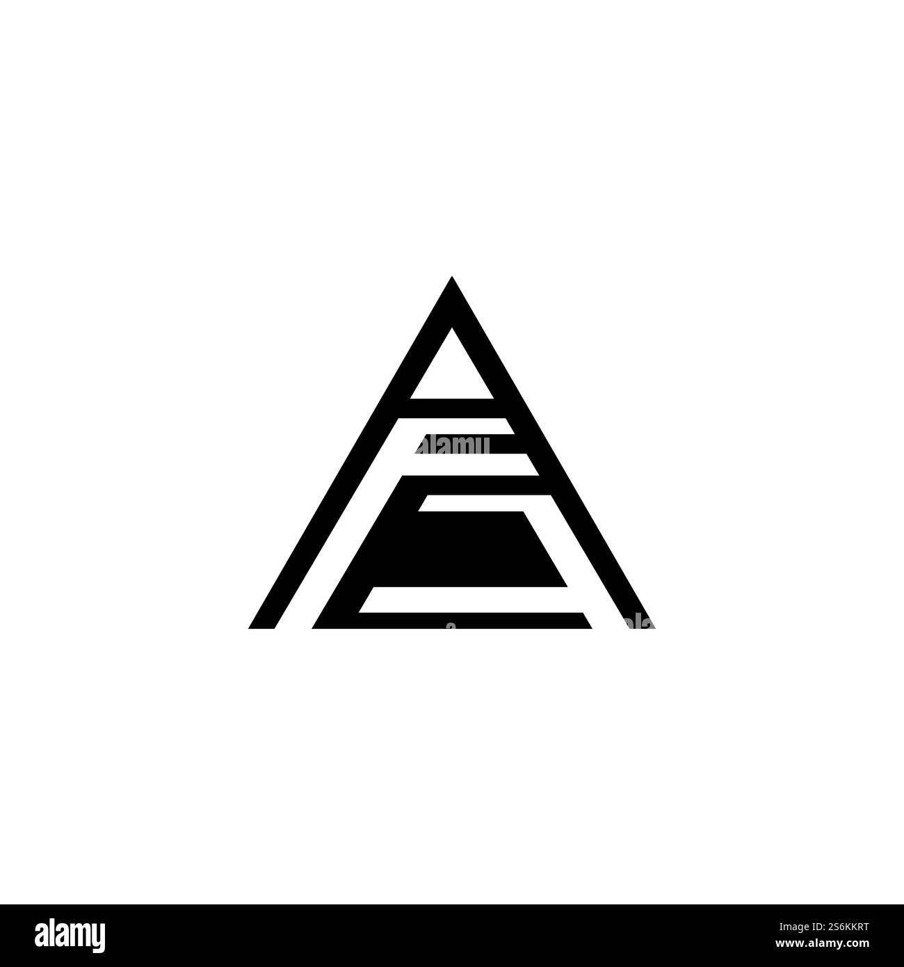 Futuristic Triangle Chain logo design inspiration Stock Vector Image ...