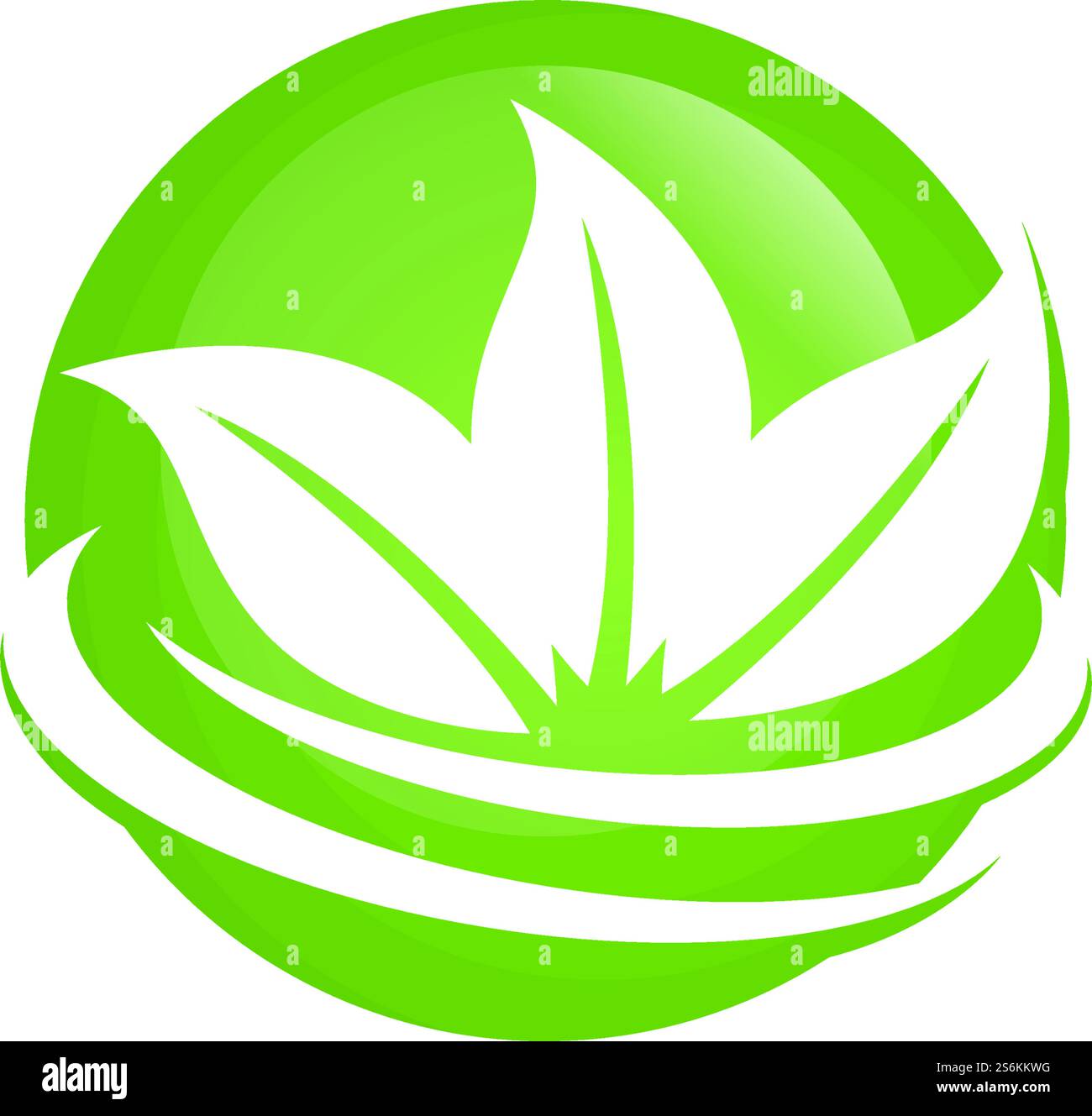 leaves logos template symbol Stock Vector Image & Art - Alamy