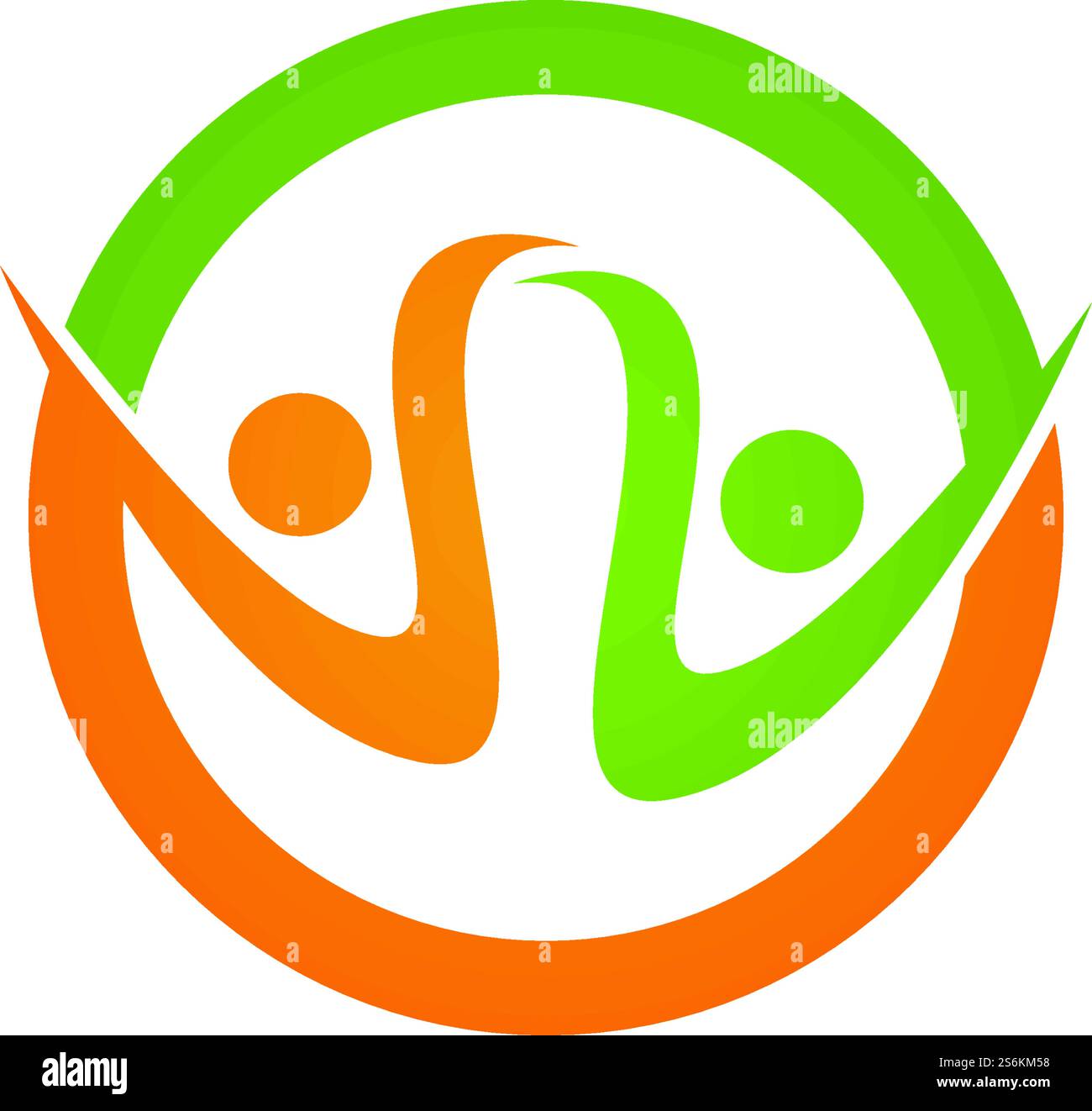 People two logos Stock Vector Image & Art - Alamy