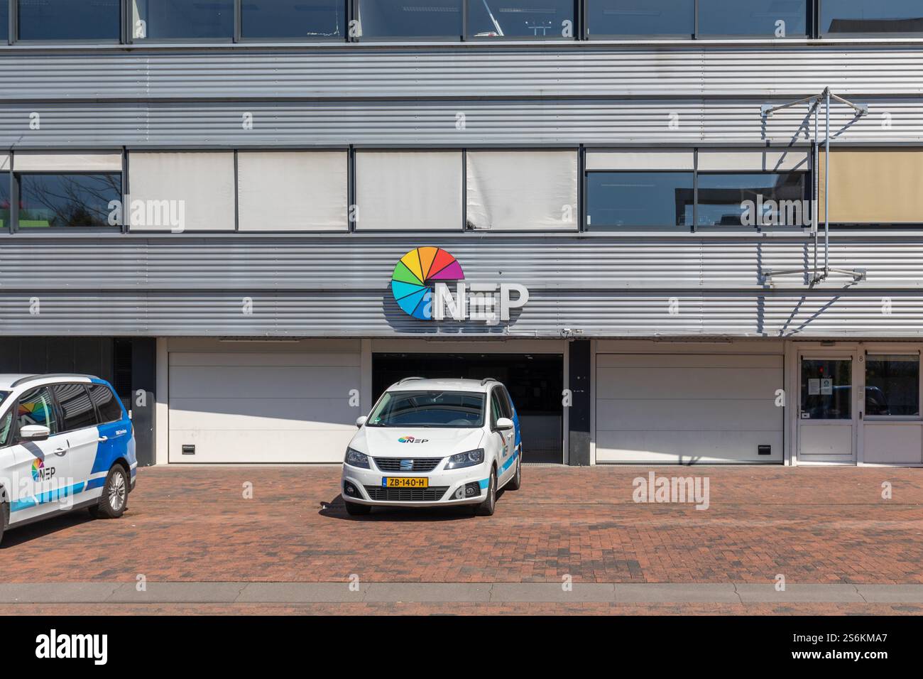 Dutch TV Studios in and around the MediaPark in Hilversum Stock Photo ...