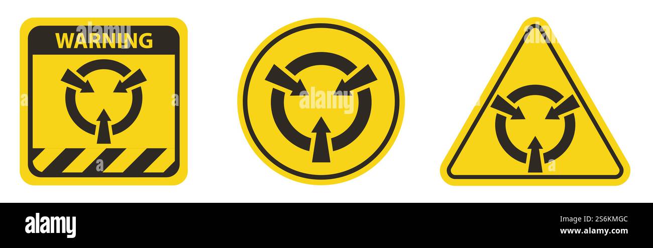 Electrostatic Sensitive Device Symbol Sign Stock Vector Image & Art - Alamy