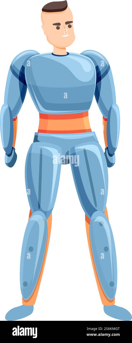 Fantastical exoskeleton icon. Cartoon of Fantastical exoskeleton vector ...