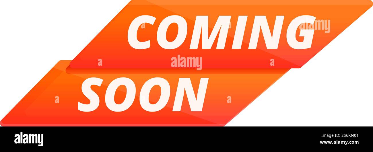 Coming soon hype icon. Cartoon of Coming soon hype vector icon for web ...