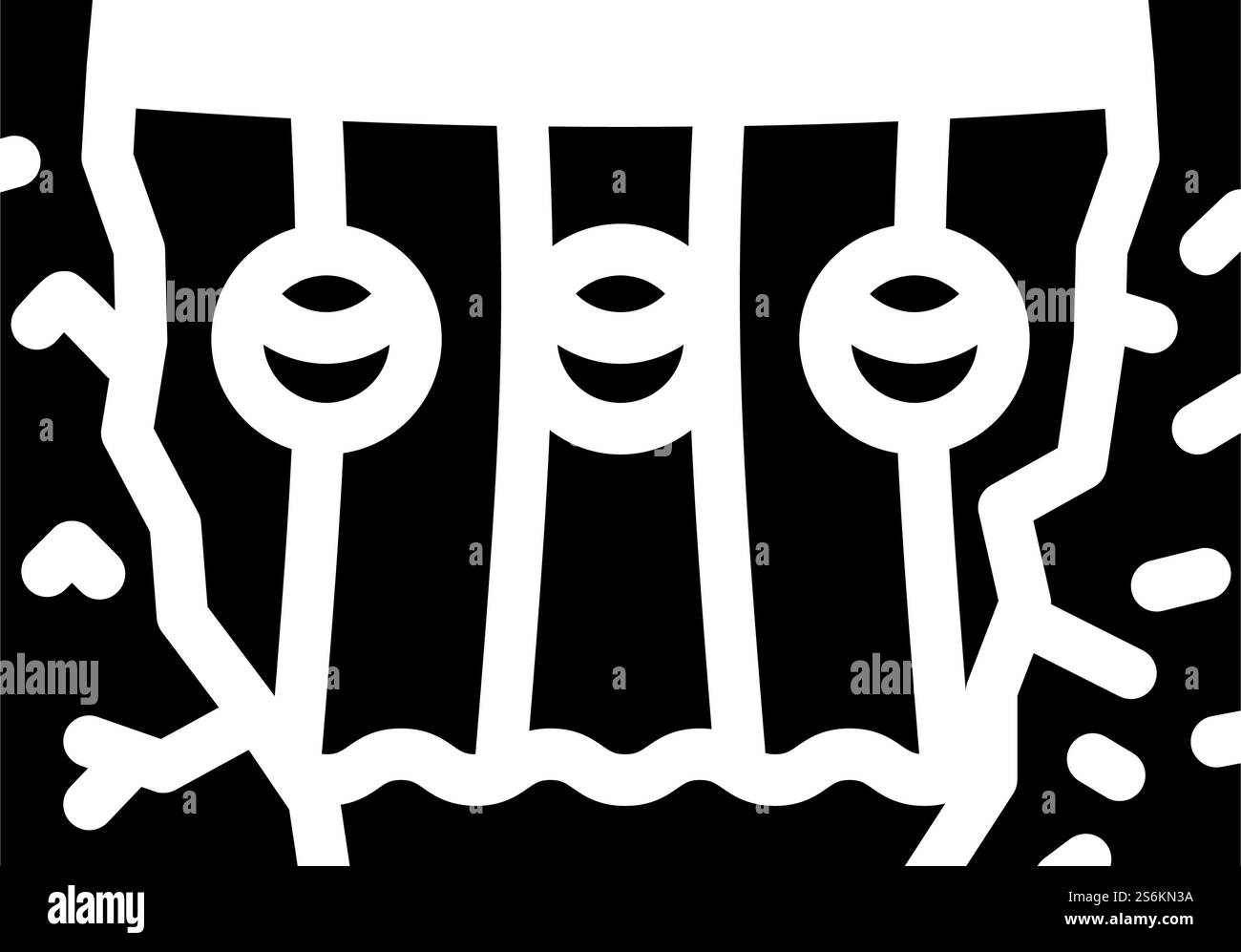 Hydraulic dam glyph icon hi-res stock photography and images - Alamy