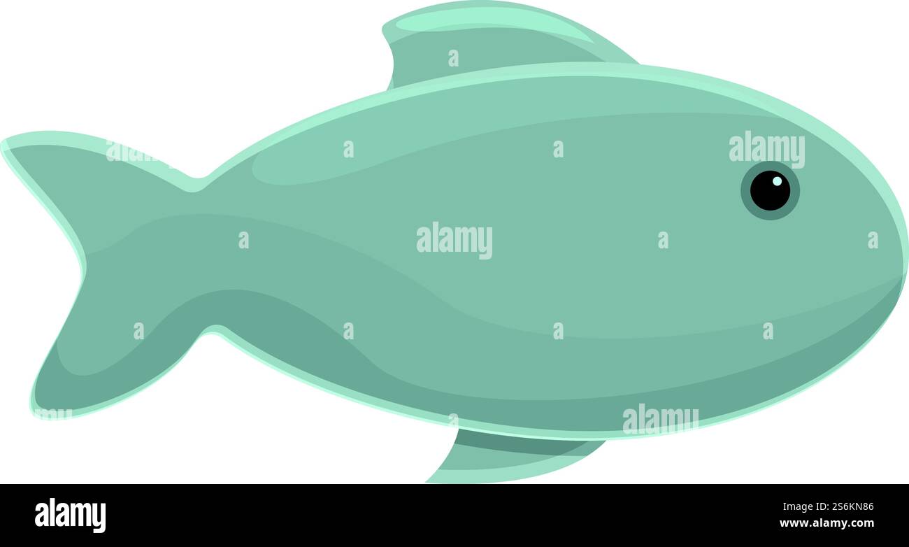 Fish icon. Cartoon of Fish vector icon for web design isolated on white ...