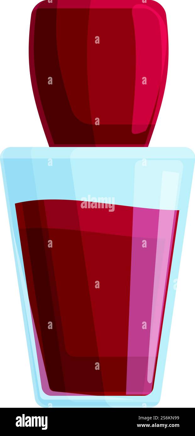 Korean lip tint icon. Cartoon of Korean lip tint vector icon for web ...