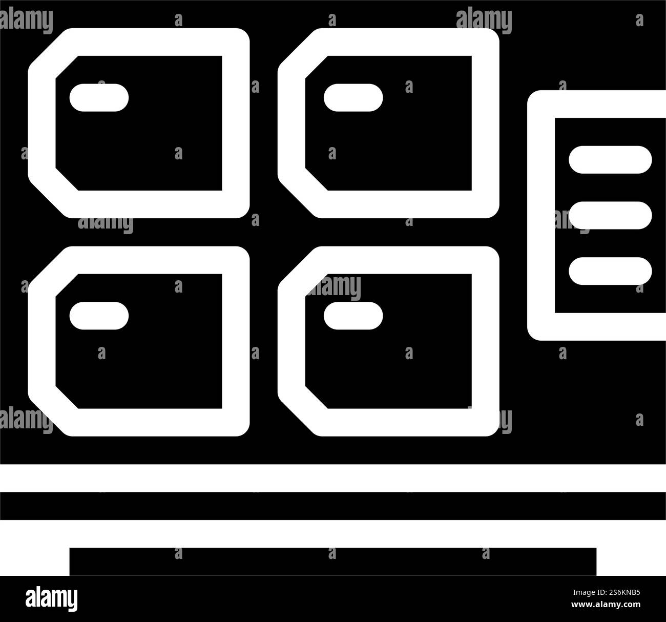 graves wall glyph icon vector. graves wall sign. isolated contour ...