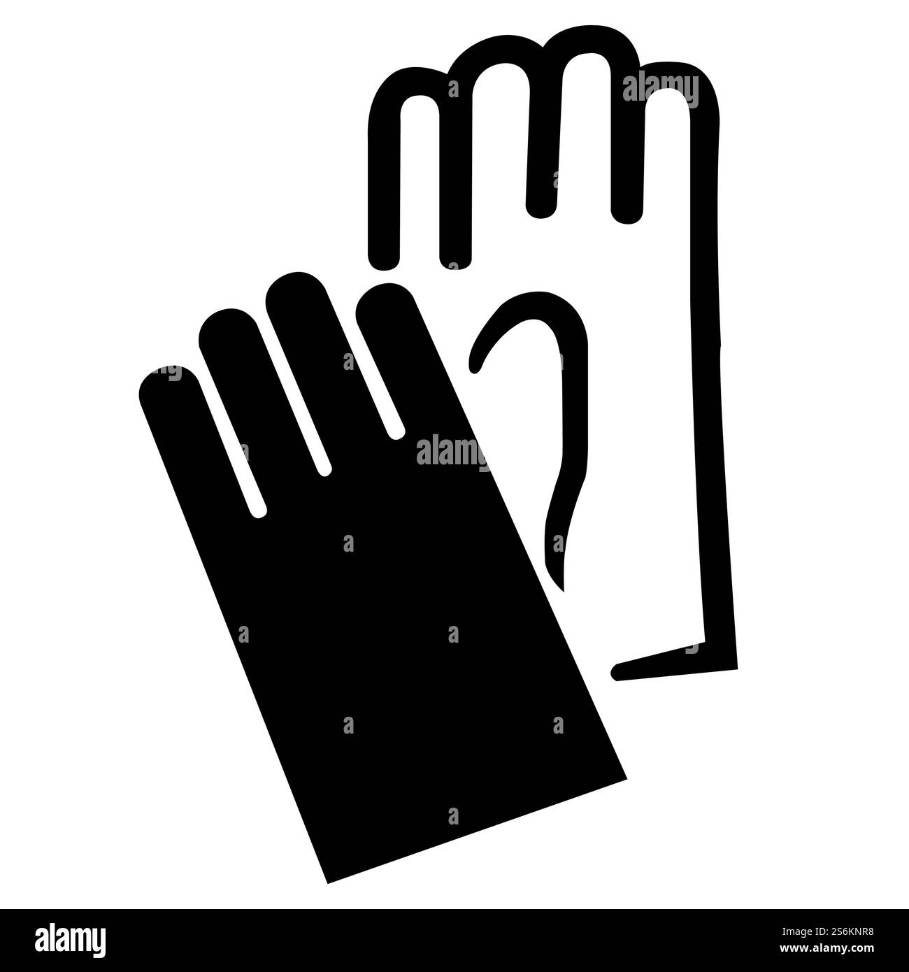 Caution Symbol Wear Hand Protection sign Stock Vector Image & Art - Alamy
