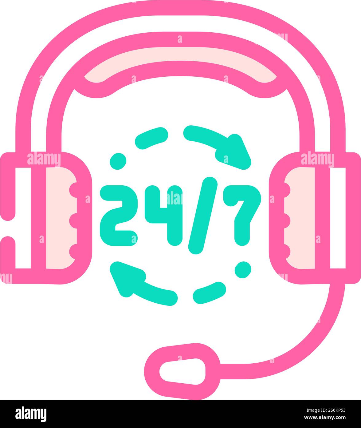 communication all time color icon vector. communication all time sign ...