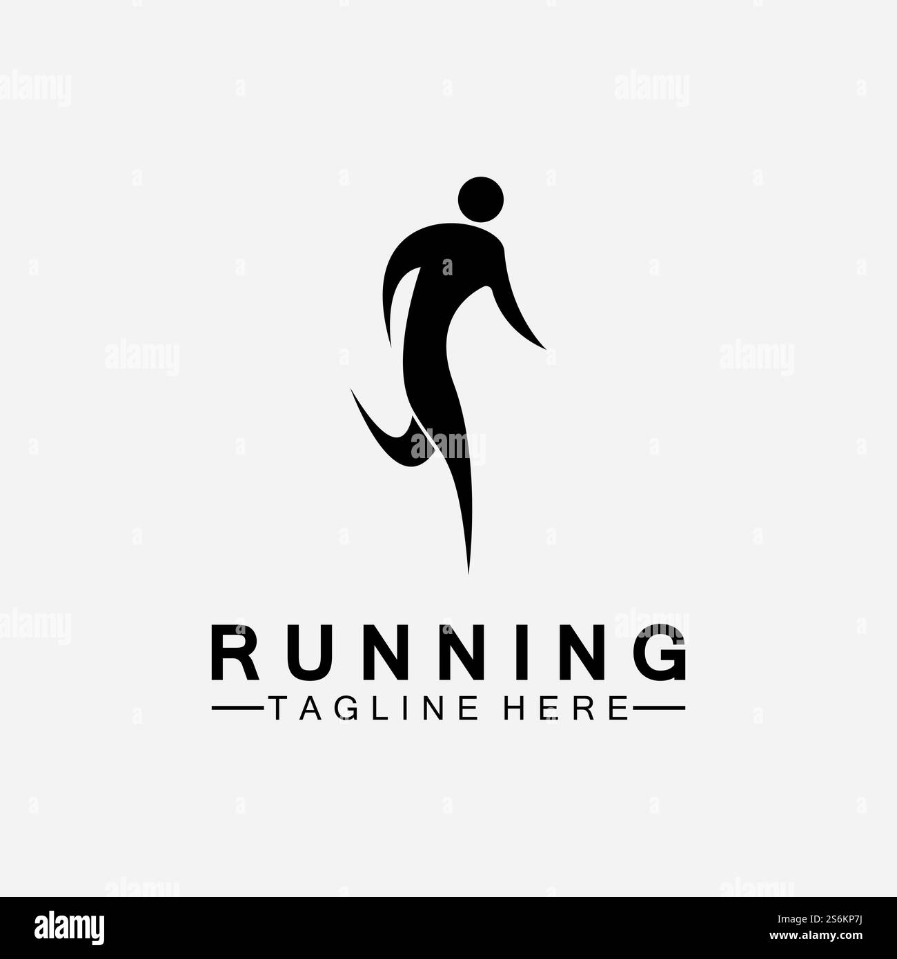 Running people logo symbol vector illustration design.Healthy running ...