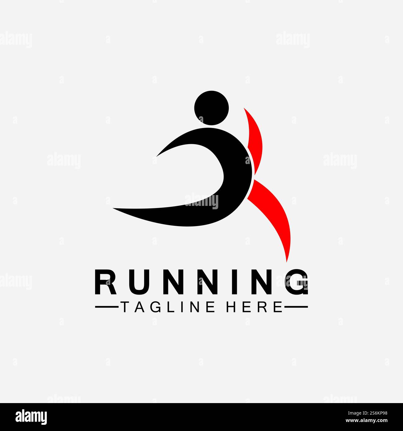 Running people logo symbol vector illustration design.Healthy running ...