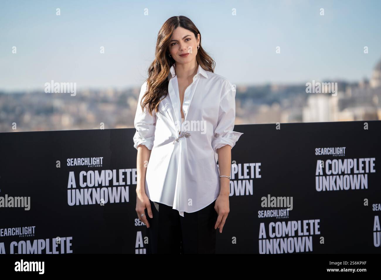 Rome, Italy. 17th Jan, 2025. Monica Barbaro attends the ''A Complete ...