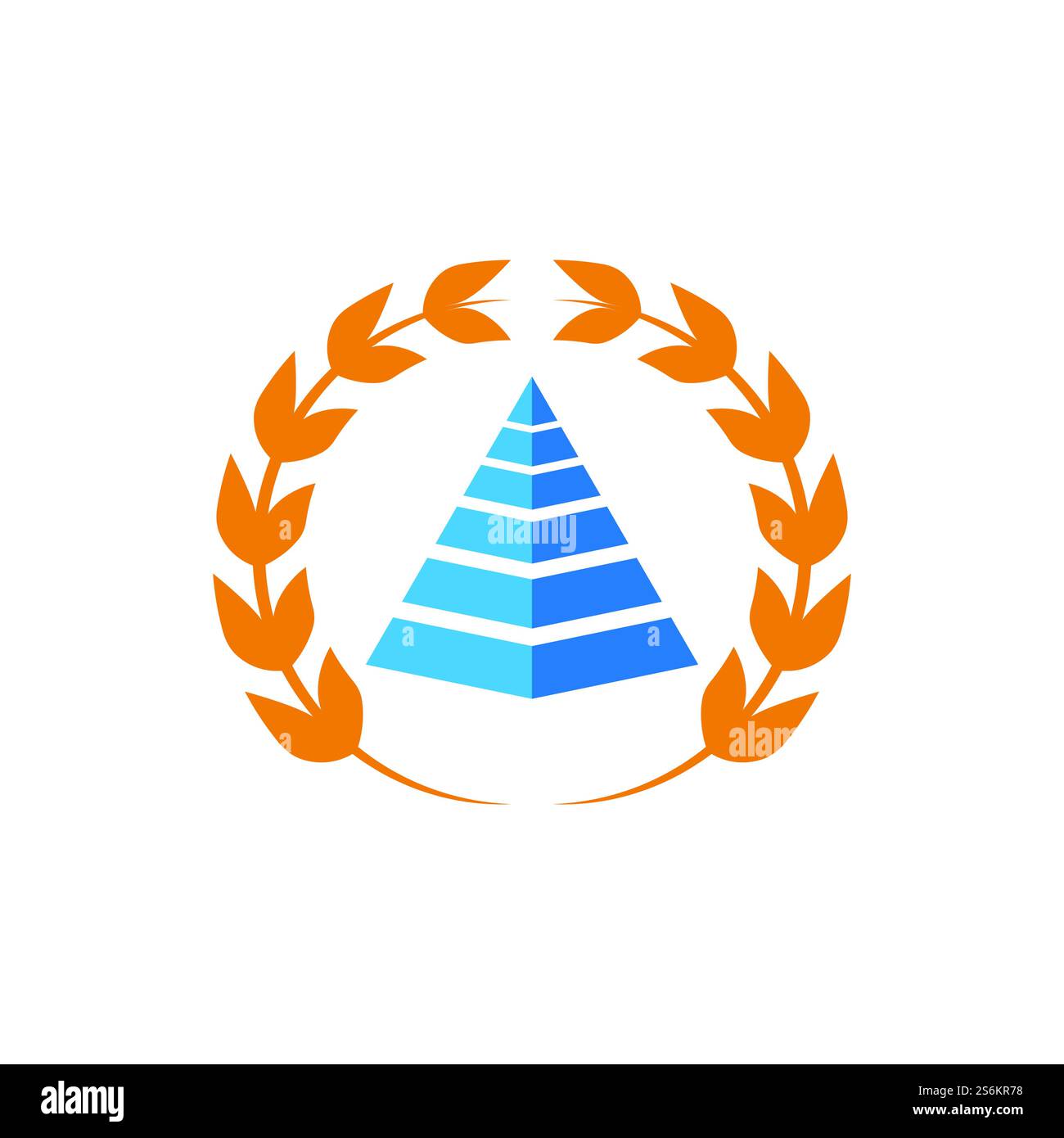 Luxury Golden Grain Weath / Rice Logo Design Vector Stock Vector Image ...