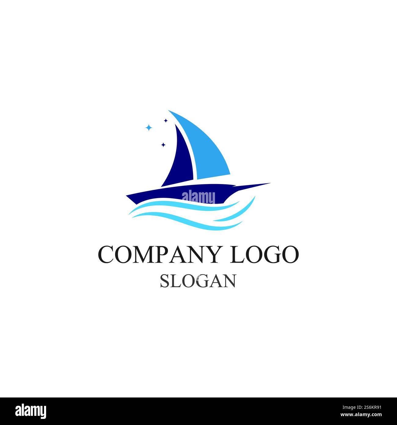 Traditional Sailboat logo design vector Stock Vector Image & Art - Alamy