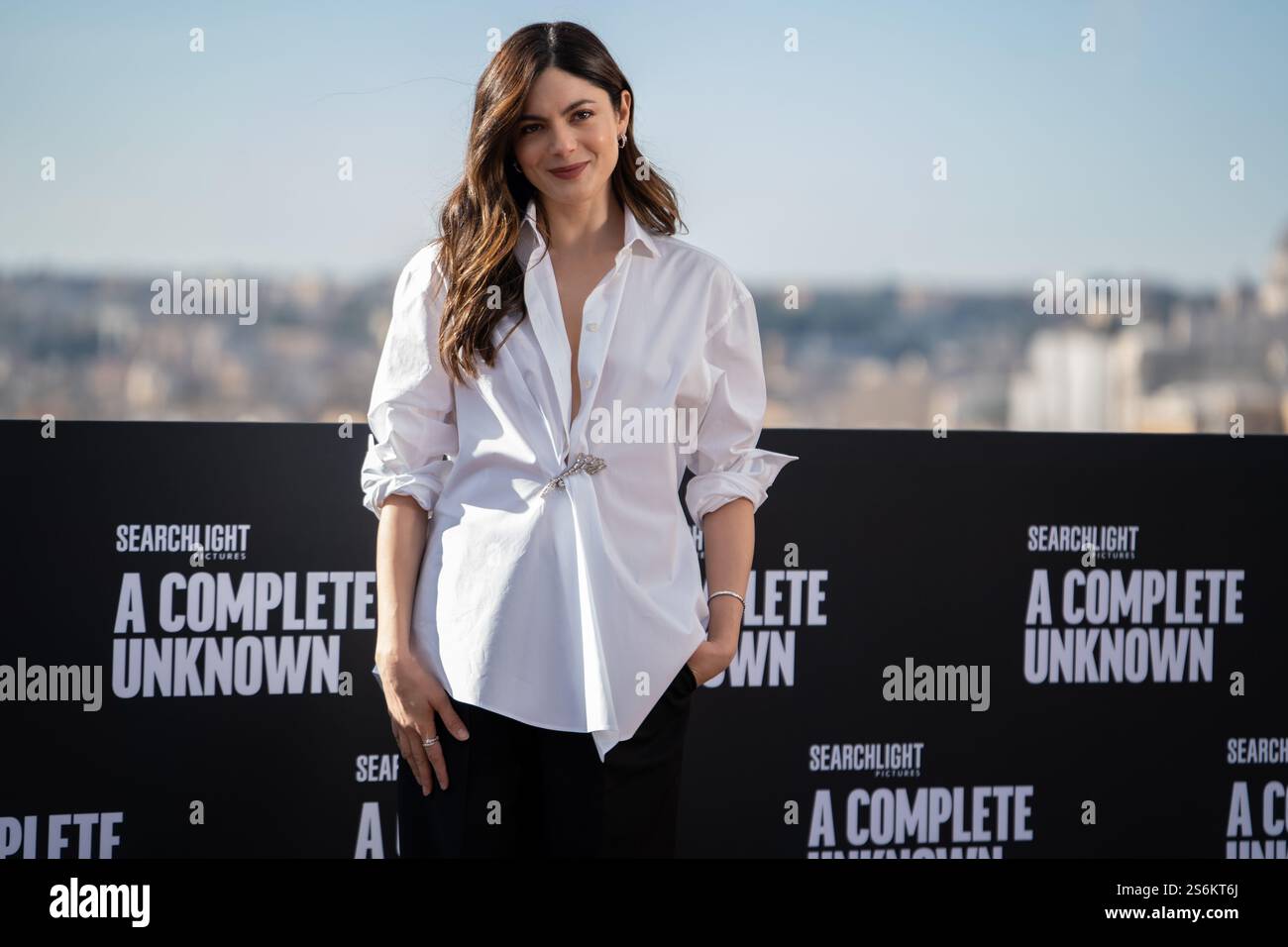 Rome, Italy. 17th Jan, 2025. Monica Barbaro attends the ''A Complete ...