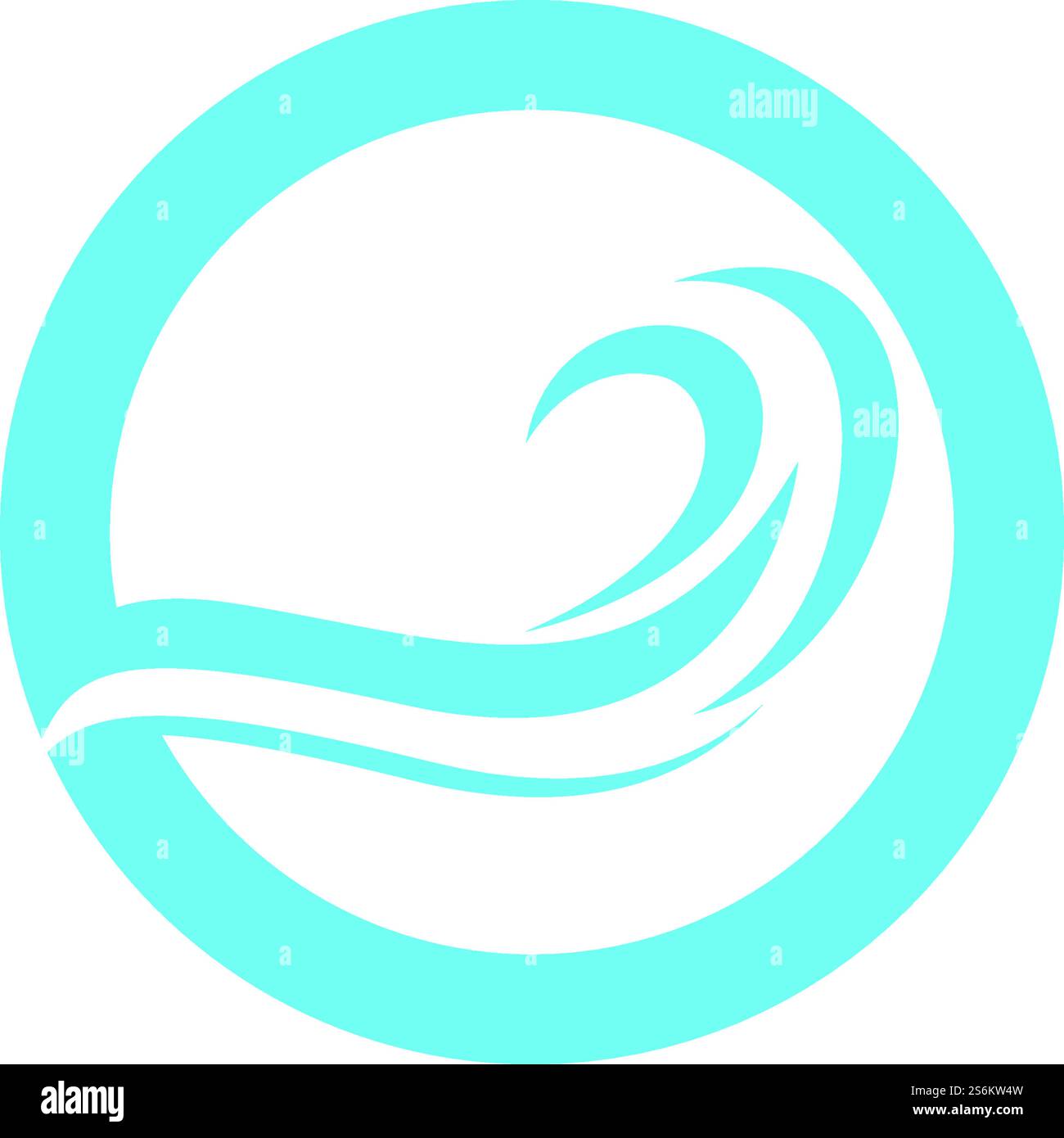 Wave beach logos template Stock Vector Image & Art - Alamy