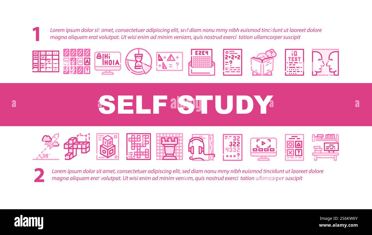 Coral Sea Aquatic Reef Landing Web Page Header Banner Template Vector ...