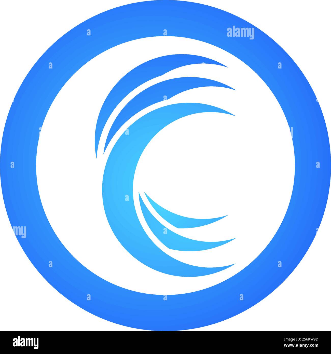 C wave logos symbol Stock Vector Image & Art - Alamy