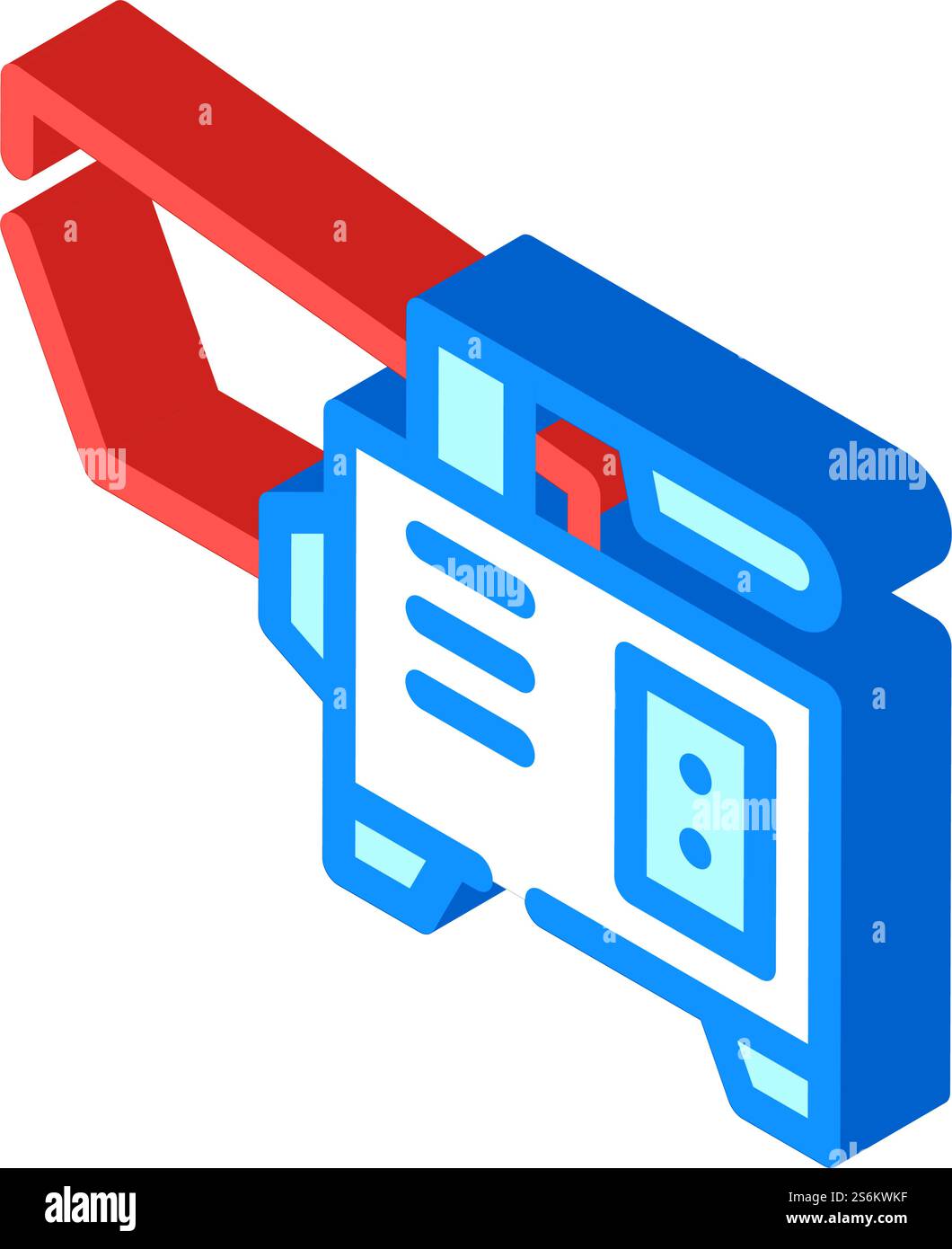 spot welding isometric icon vector. spot welding sign. isolated symbol ...