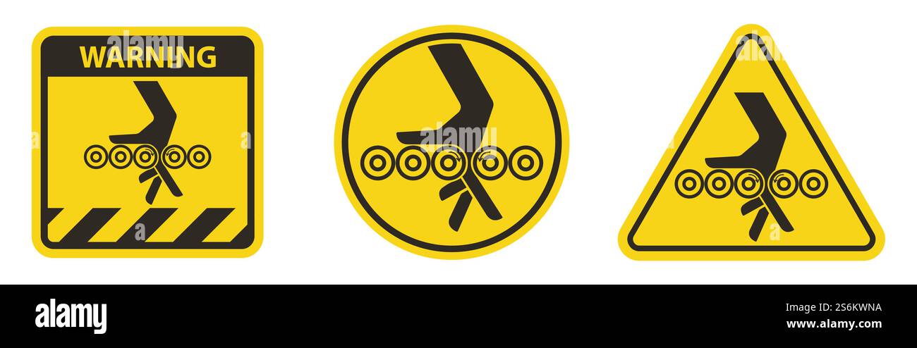 Hand Entanglement Rollers Symbol Sign Stock Vector Image & Art - Alamy