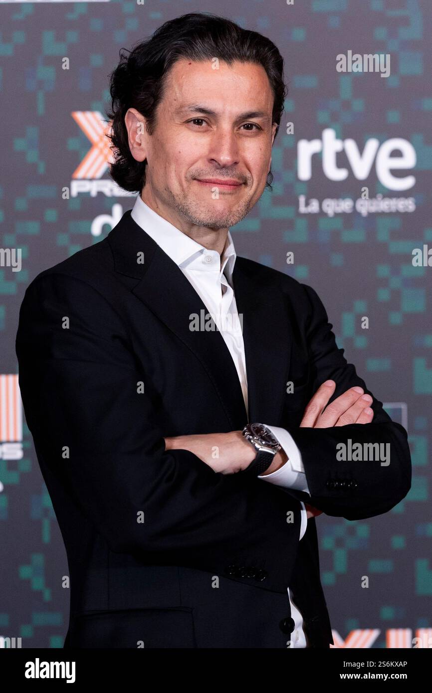Madrid, Spain. 15th Jan, 2025. Rodrigo Cortés attends the 'XII Premios ‘Días de Cine' Photocall ...