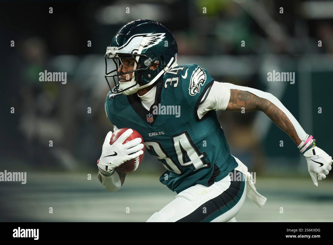 Philadelphia Eagles' Isaiah Rodgers plays during an NFL wild-card ...