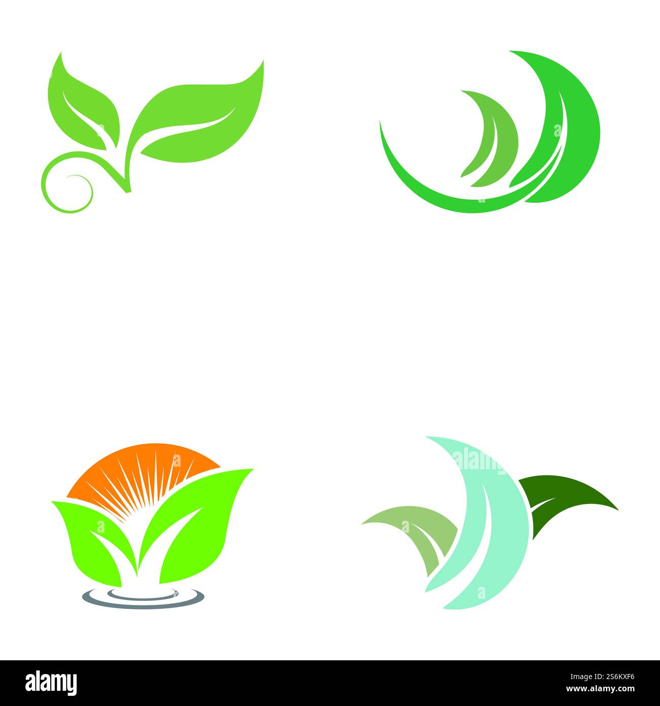 Leaf and Shutter Lens Aperture for Nature Photographer logo design ...