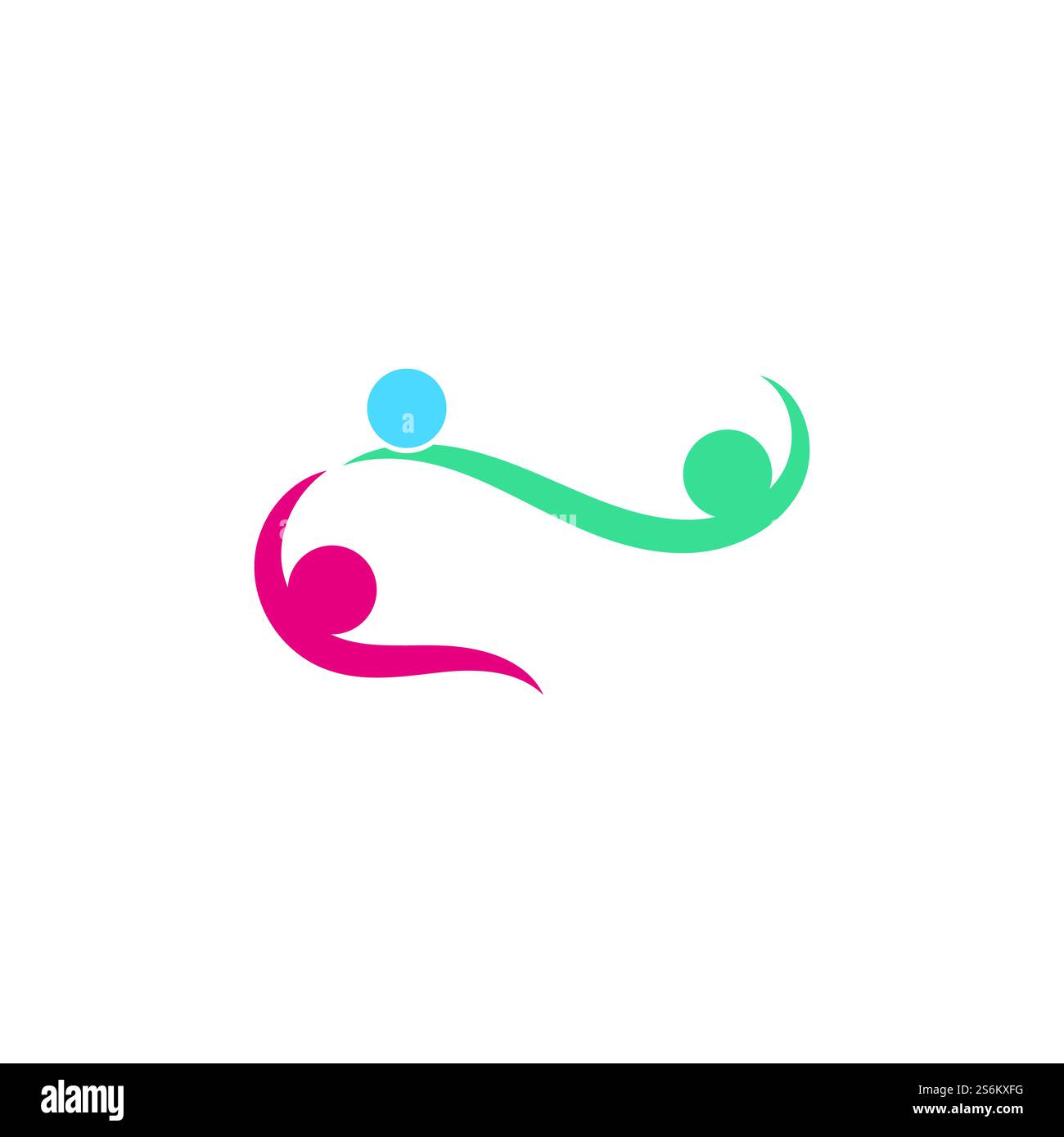 infinity Adoption and community care Logo template Stock Vector Image ...