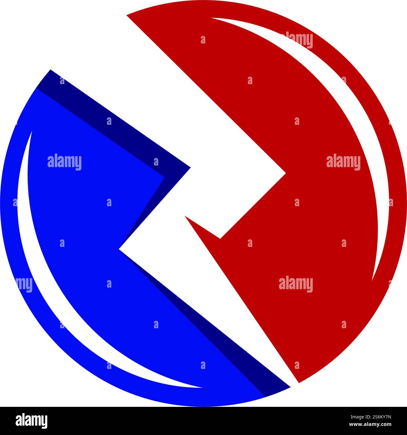 R initial letter Power lightning logo vector design Stock Vector Image ...