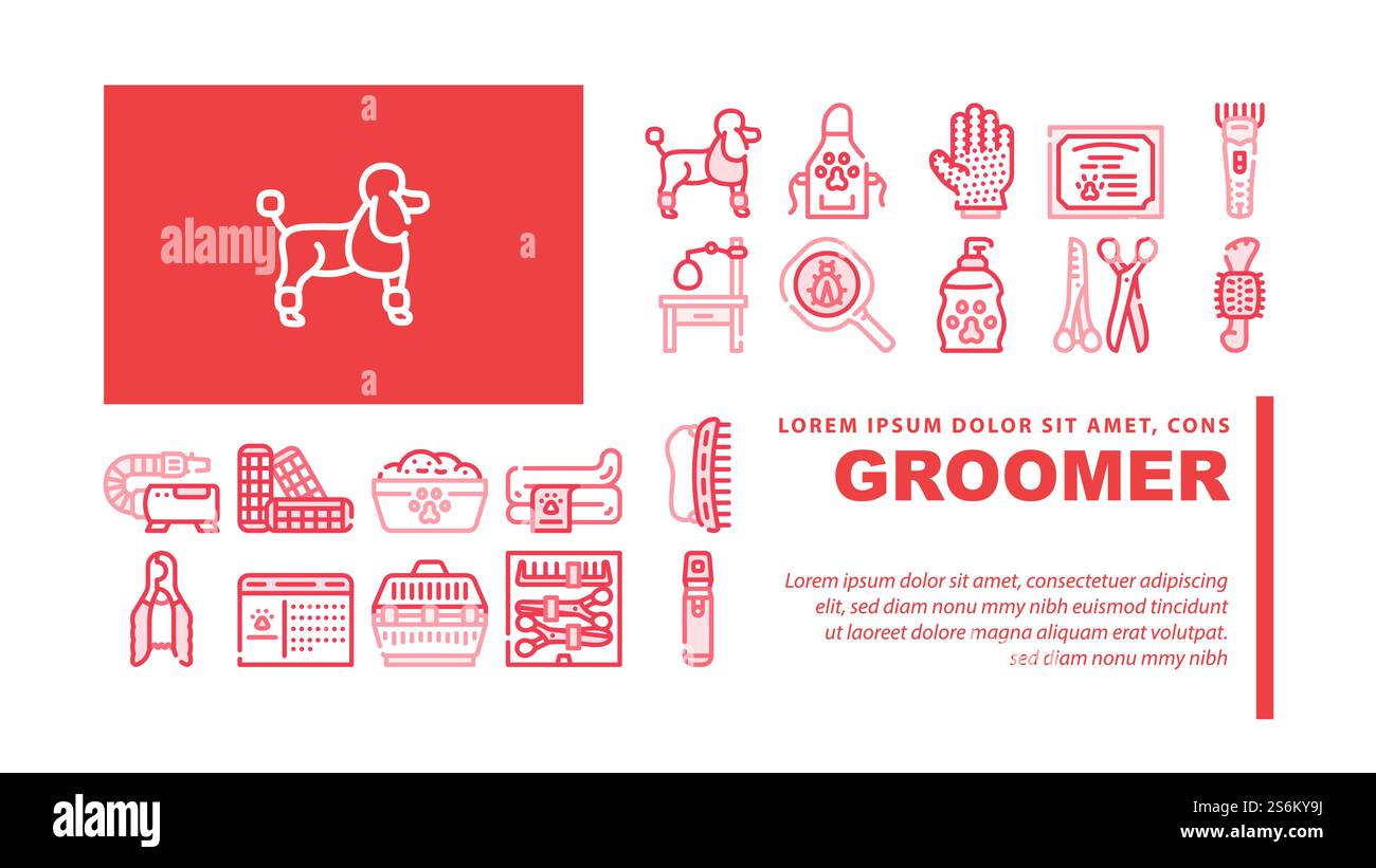 Compost Production Landing Web Page Header Banner Template Vector ...