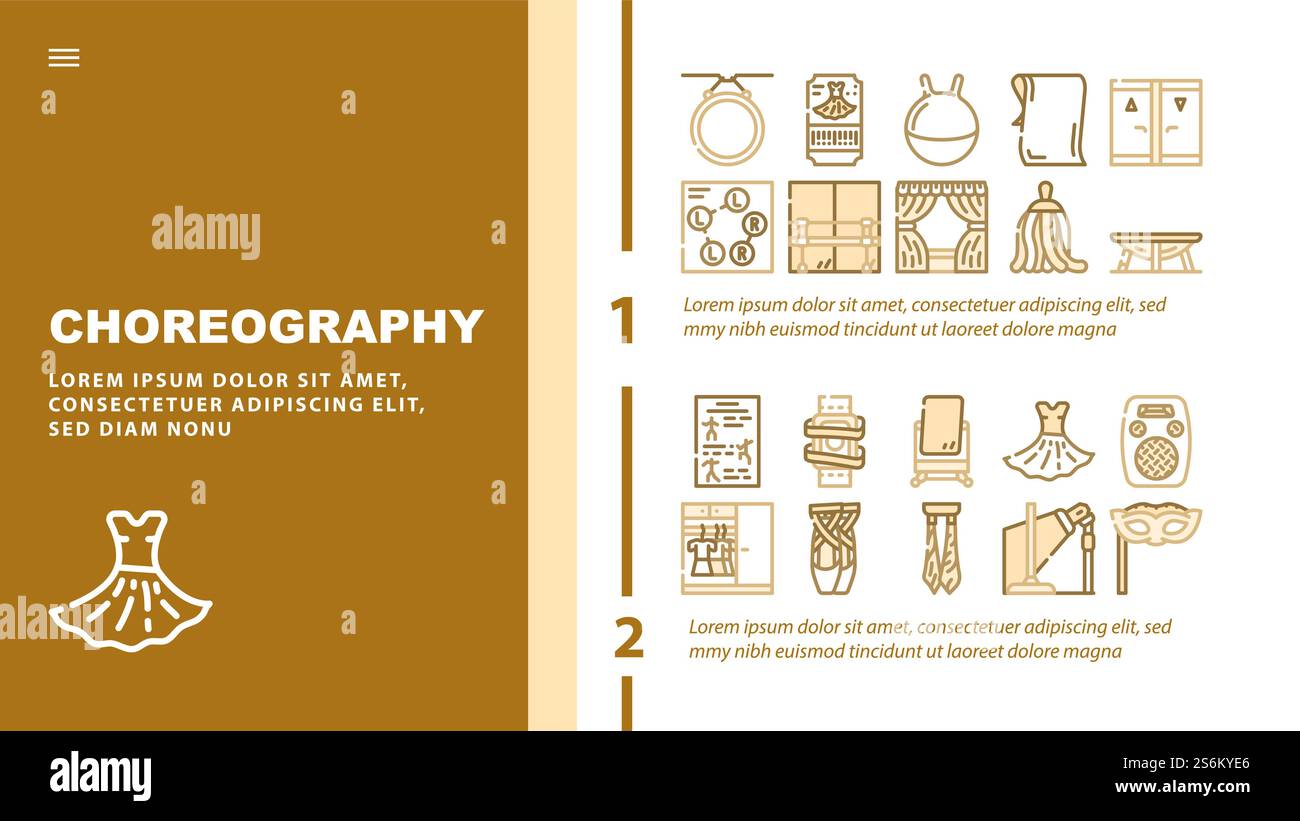 Nuclear Energy Power Landing Web Page Header Banner Template Vector ...