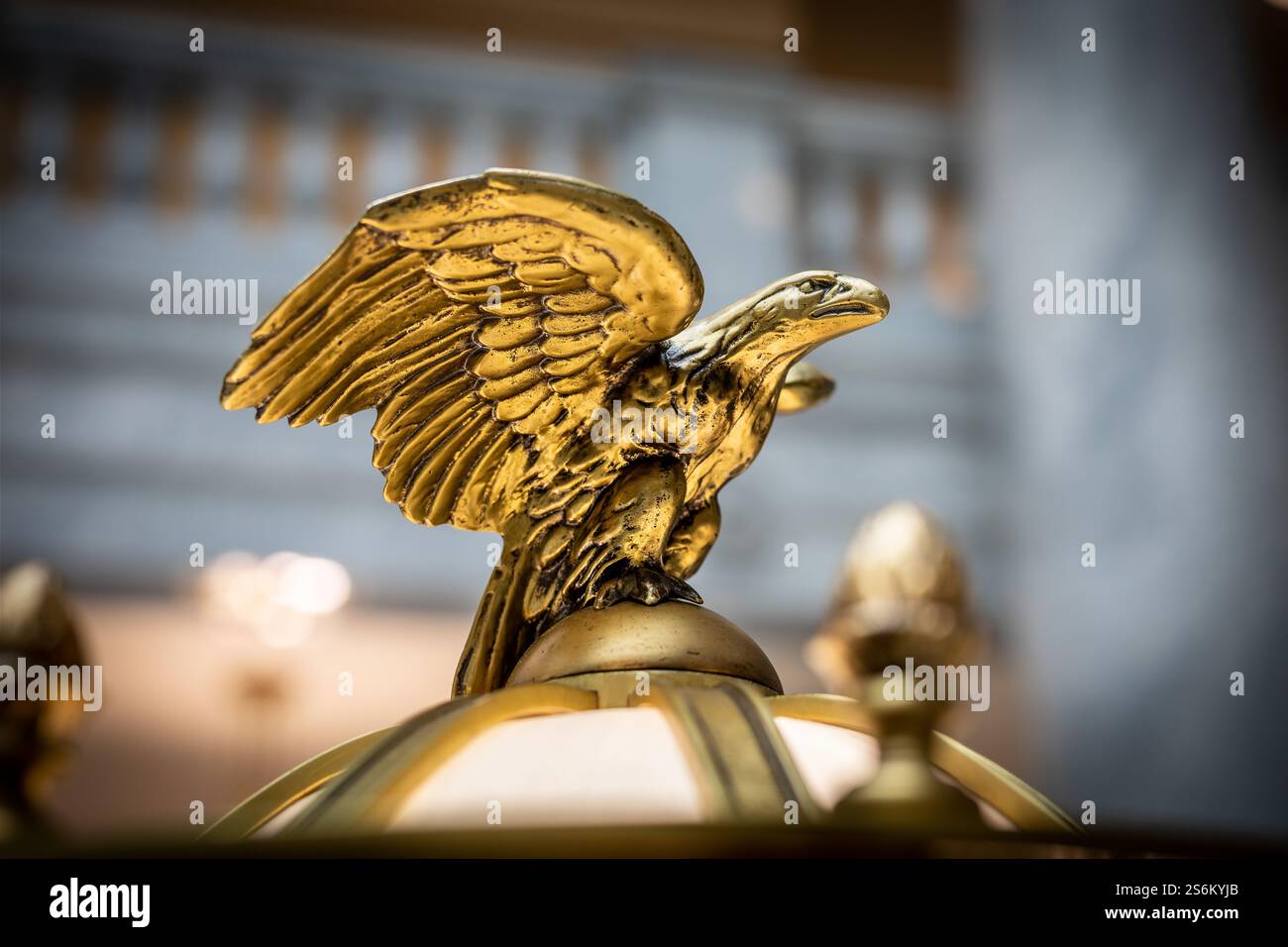 View of the exterior and interior of the Utah State Capitol Building ...