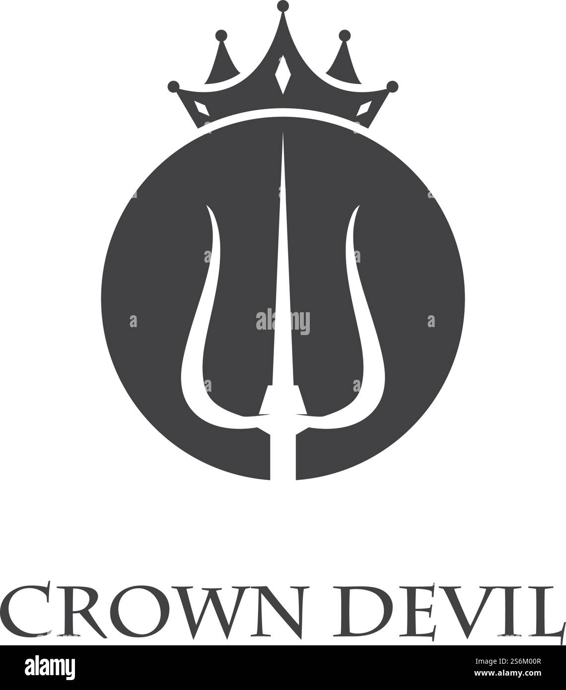 Crown design for logo Black and White Stock Photos & Images - Alamy