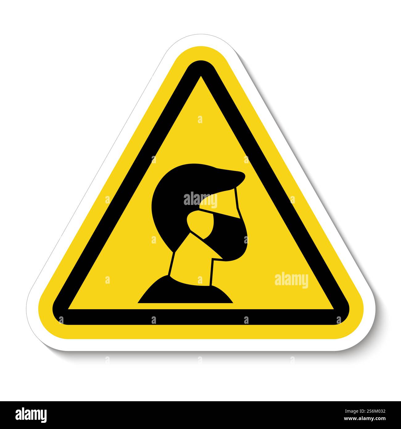 Caution For Your Safety And Others Mask At All Times Stock Vector Image ...