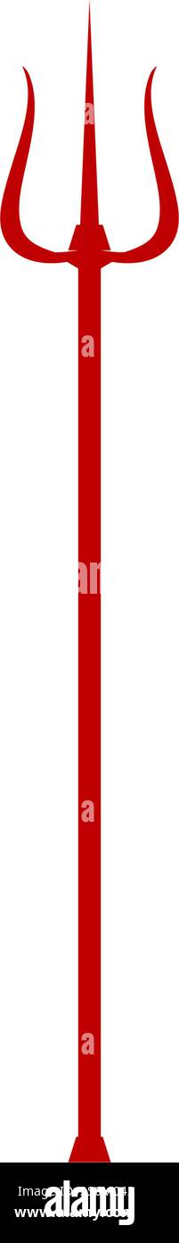 Trident and crown logo vector flat design Stock Vector Image & Art - Alamy