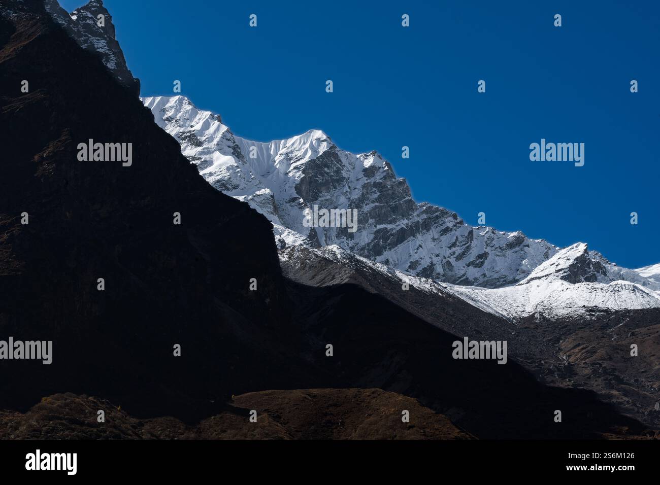 Himalayan Mountain Langtang Village to Kyanjin Ri trekking with ...