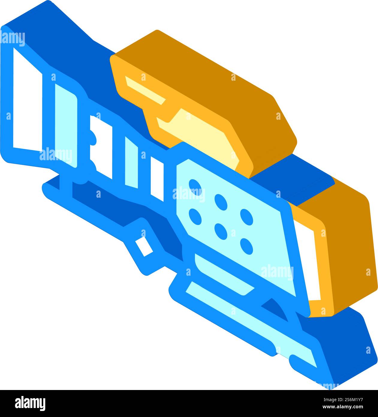 video camera isometric icon vector. video camera sign. isolated symbol ...